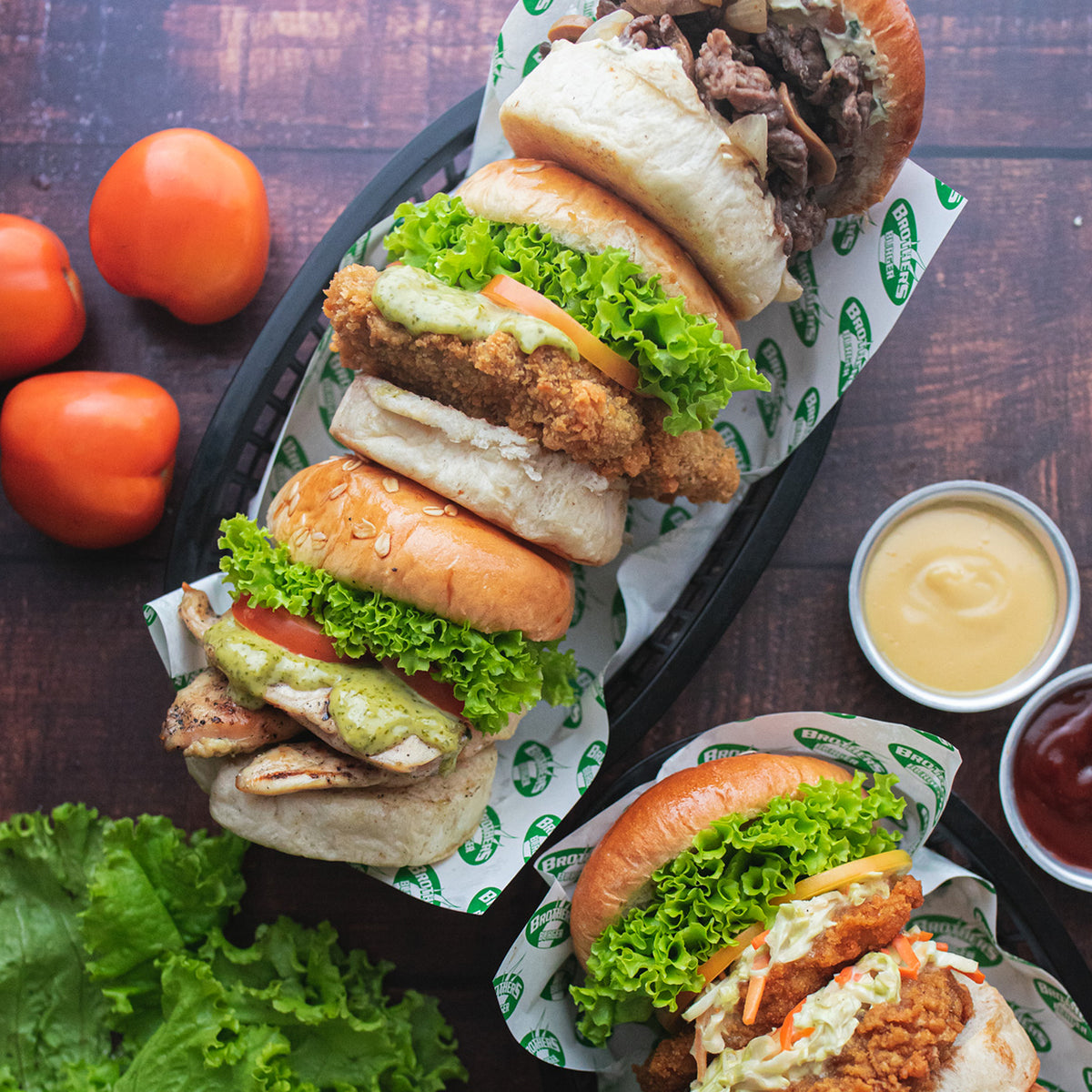 Gourmet Sandwiches – Brothers Burger